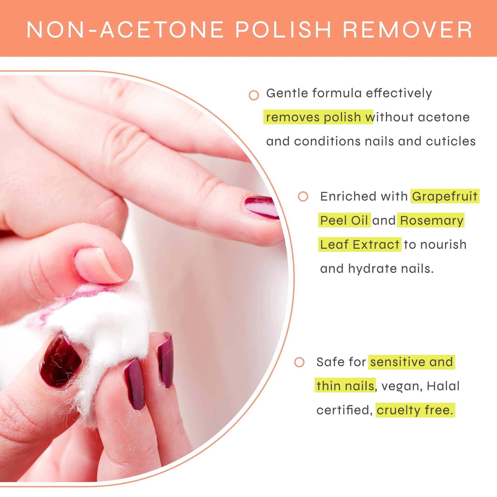 Non-Acetone Nail Polish Remover | Hydrating & Gentle – Dr. Dana