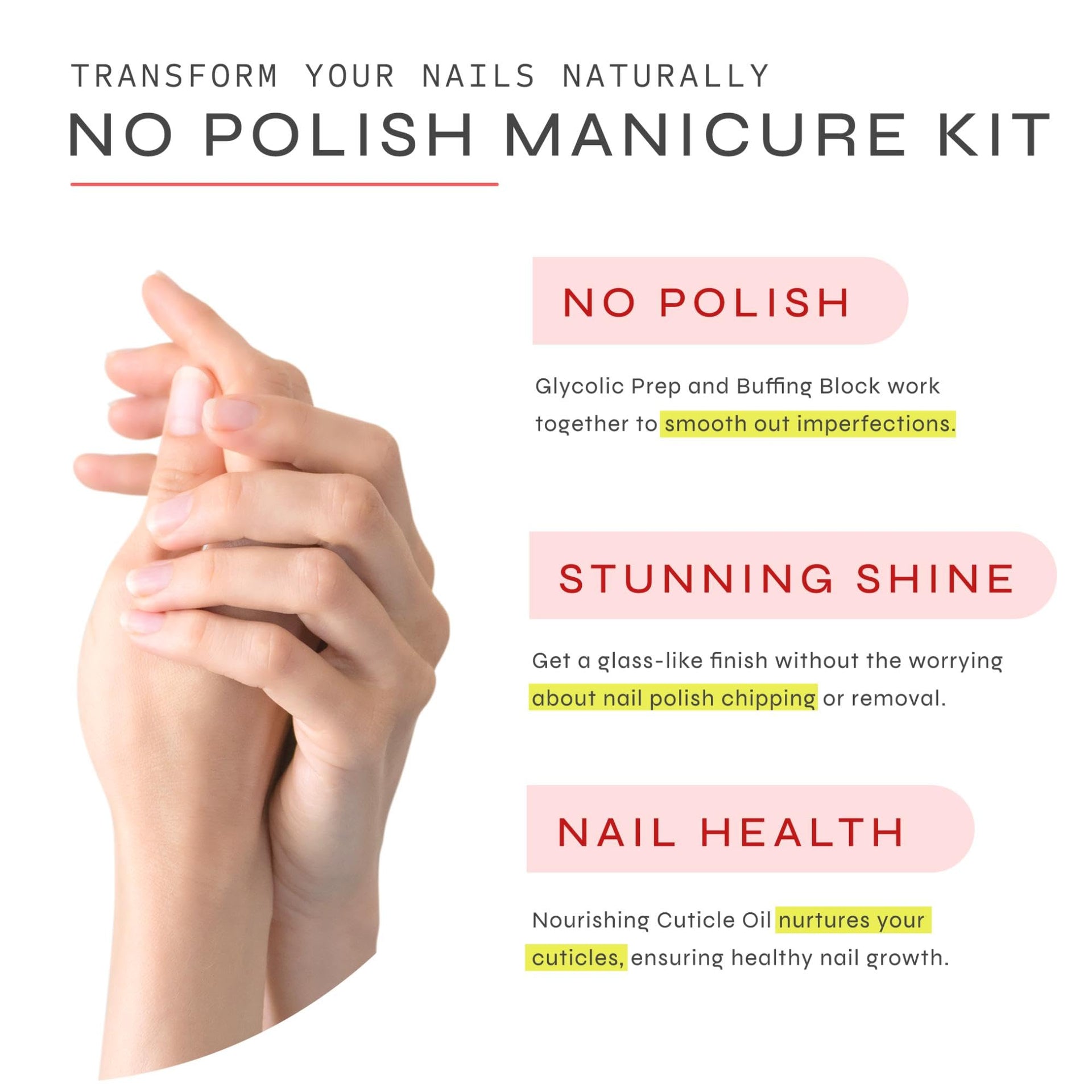 No Polish Manicure Set | Natural Shine Without Polish – Dr. Dana