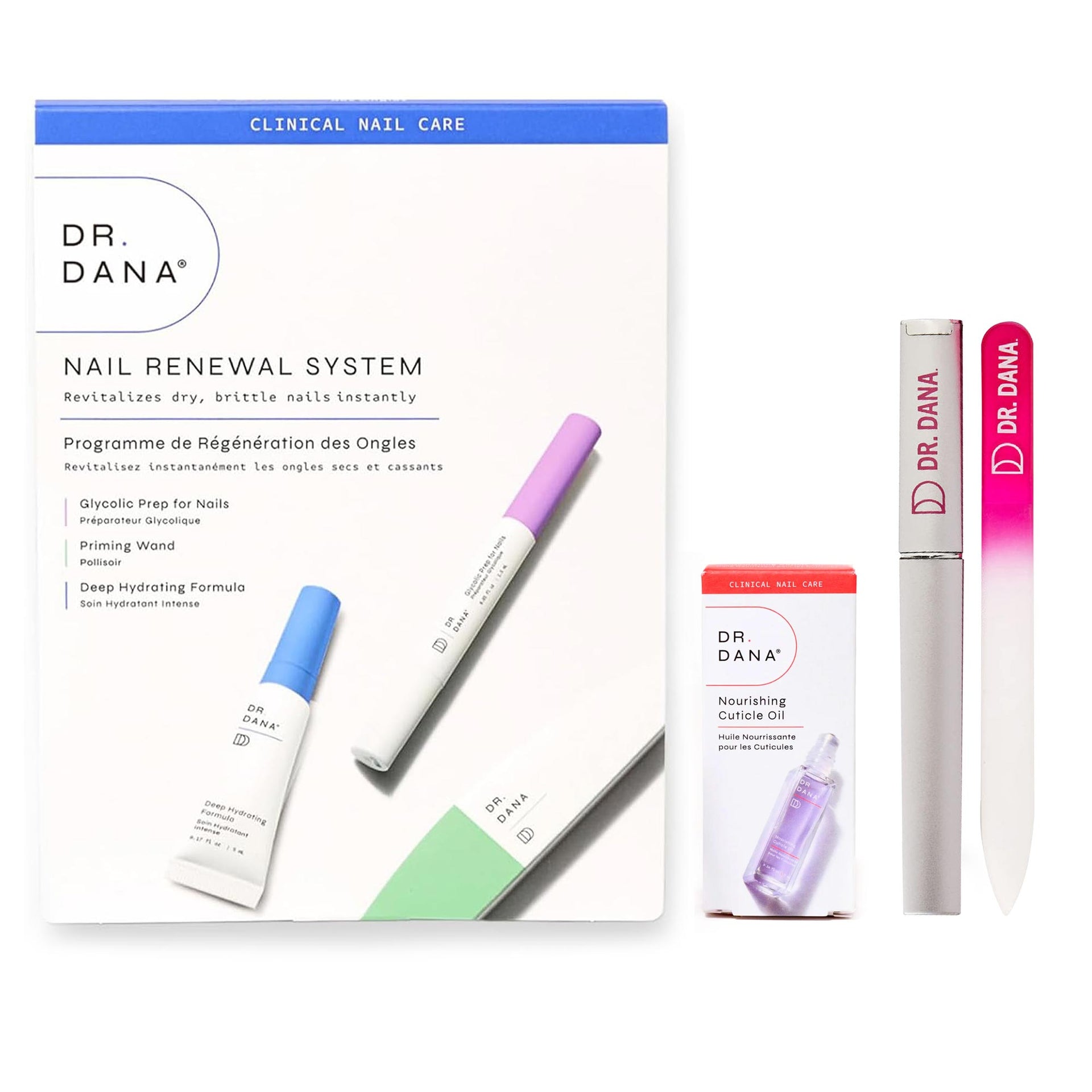 Healthy Nails Bundle | Stronger, Shinier Nails Without Polish – Dr. Dana